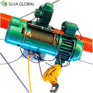 SGRH-2T Electric Wire Rope Hoist 2 ton with Trolley Price in BD