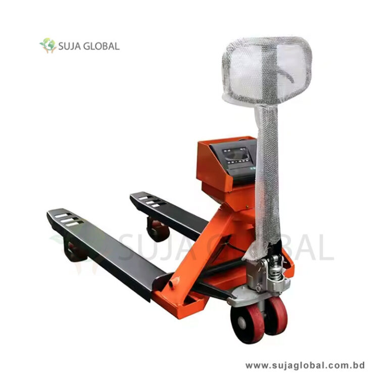 2000kg Hand Pallet Truck With Electronic Weight Scale Price in BD