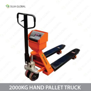 2000kg Hand Pallet Truck With Electronic Weight Scale Price in BD