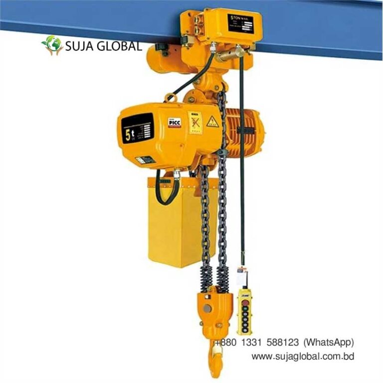 SG- 5 Ton Chain Hoist (SG-CH5T) With Motor Trolley 4 Way