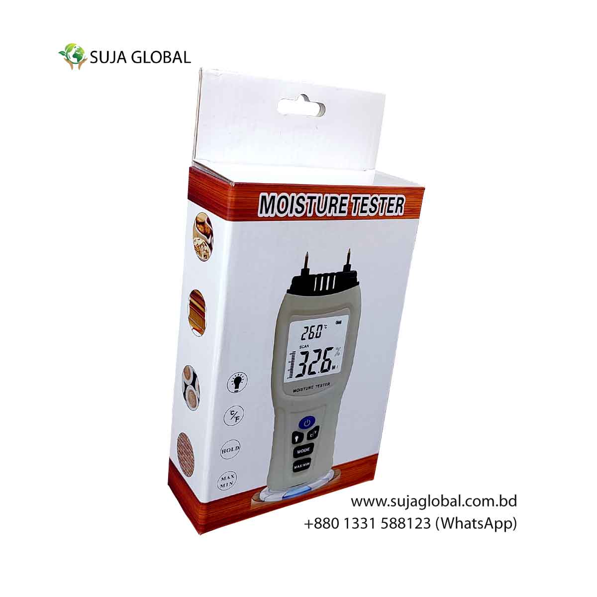 Best SM-842 Wood Building Material Moisture Meter in Bangladesh