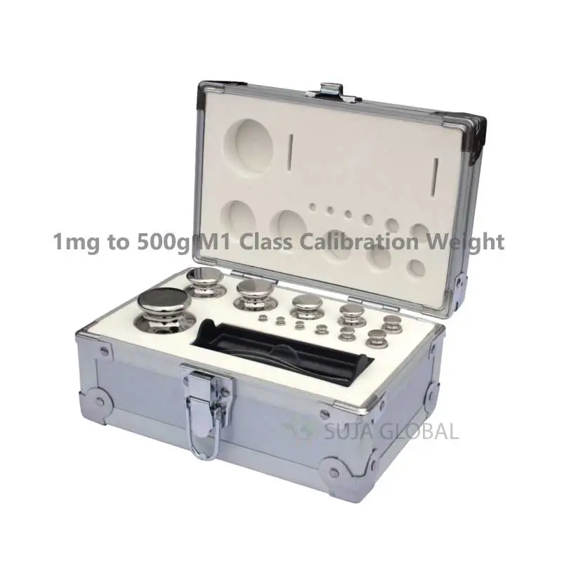 Precision Perfected: 1mg to 500g M1 Class Calibration Weight Set