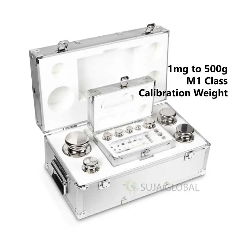 Precision Perfected: 1mg to 500g M1 Class Calibration Weight Set